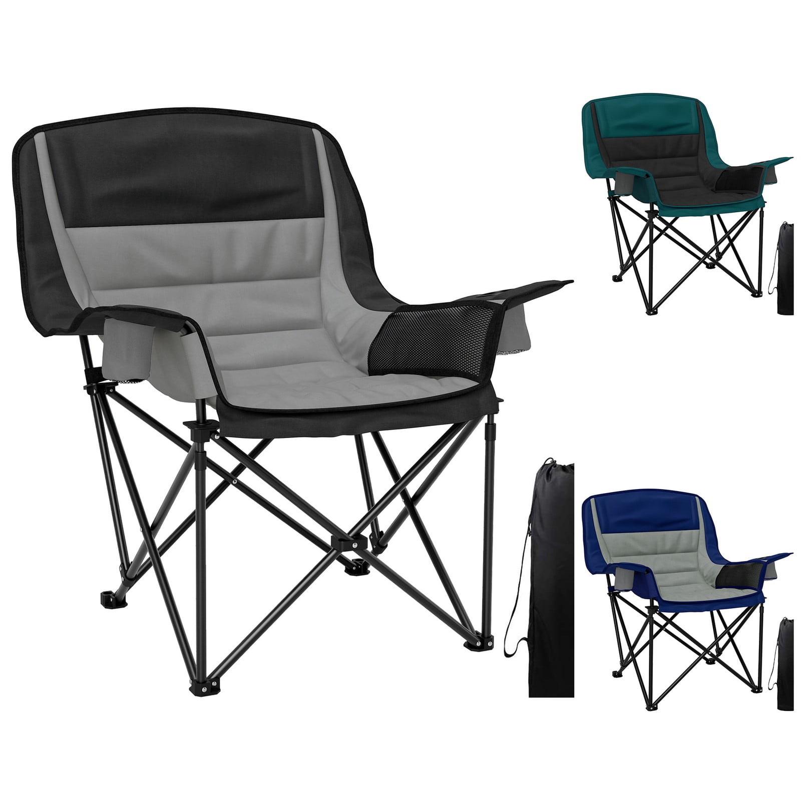 CBINGB Camping Chair for Adults – Sturdy Portable Folding Chair with ...