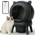CBJCBJ 70L Smart Automatic Self-cleaning Cat Litter Box, Supports APP ...