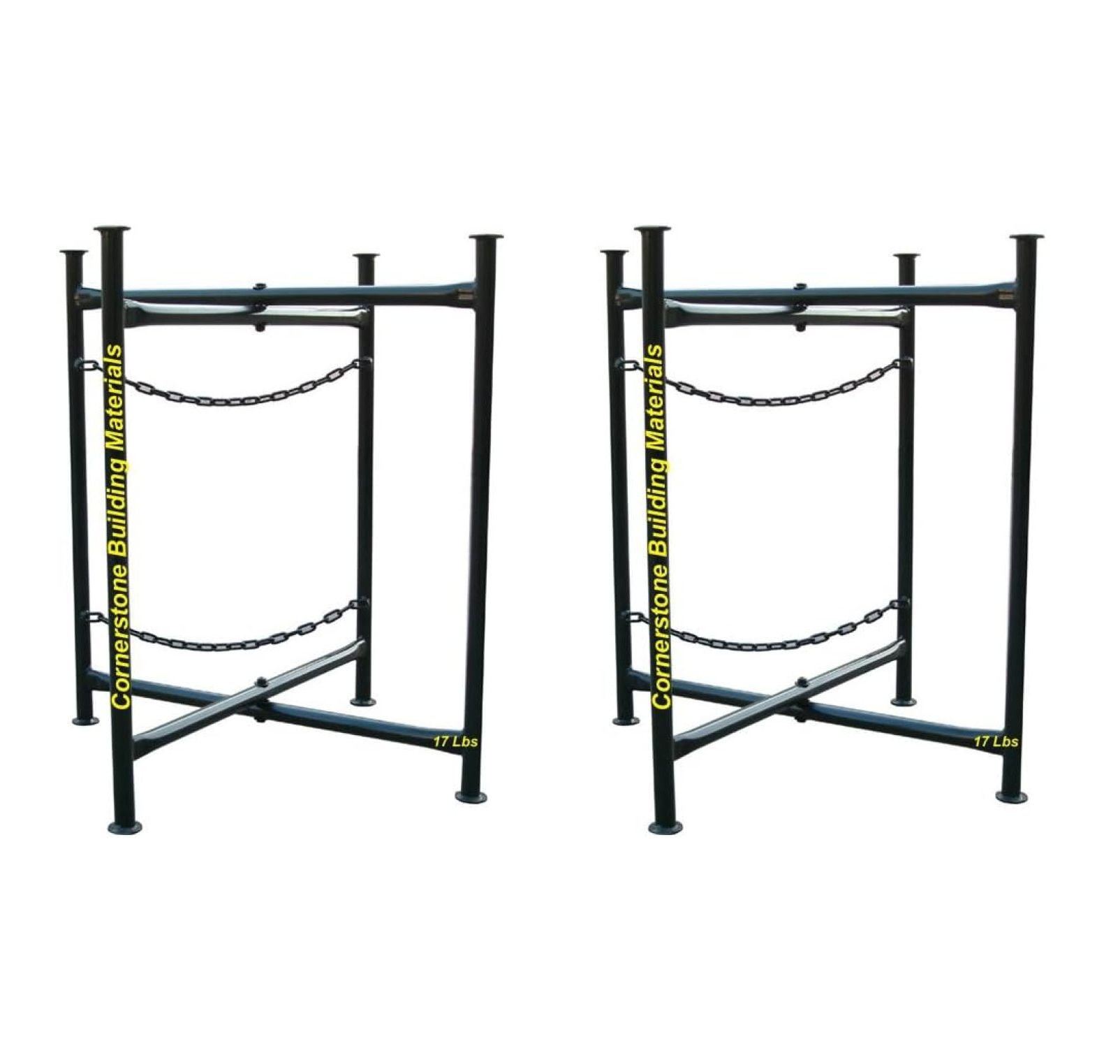CBM A Pair of TWO 20" x 30" Double Chain Mortar Board Stand - Walmart.com