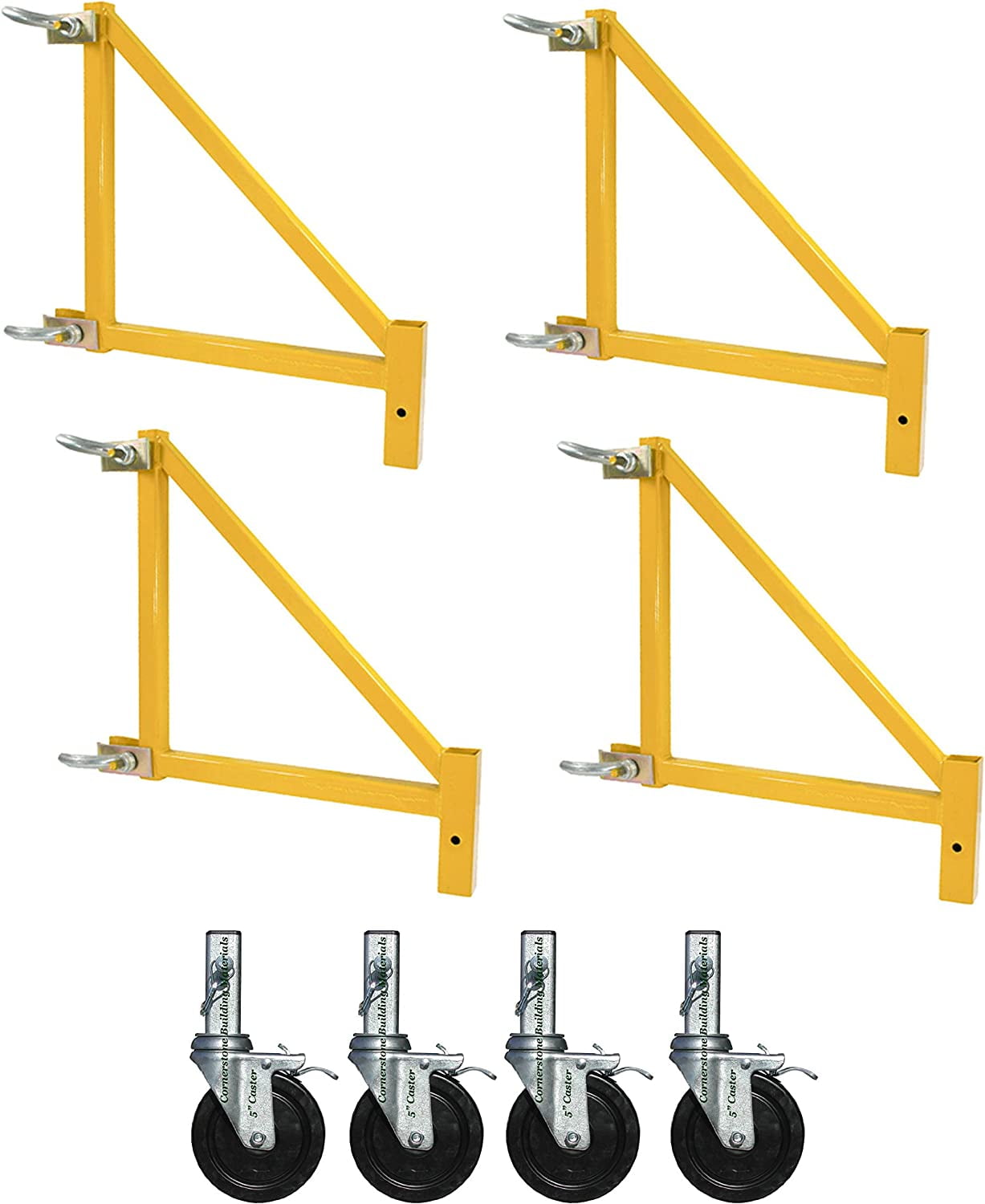 CBM Scaffold 18" Outrigger Set for Multipurpose 6-Ft. Baker Style ...