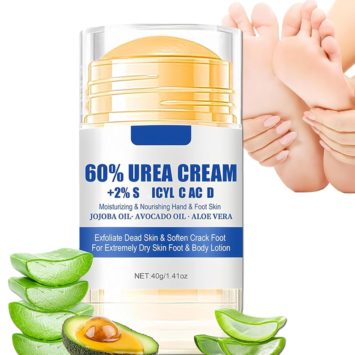 CBMY60% Urea Foot Cream, Lotion Stick Balm, Hand and Foot Cream Urea ...