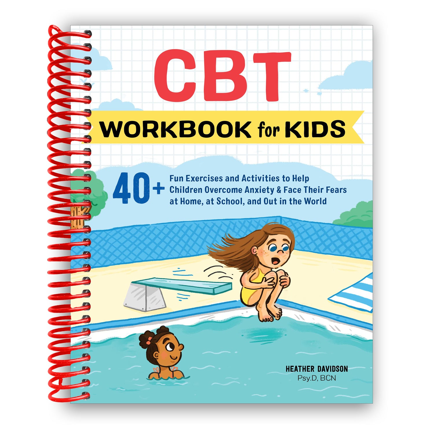 Health and Wellness Workbooks for Kids: CBT Workbook for Kids (Spiral ...