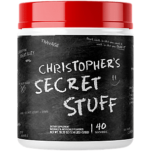 CBUM Series Thavage Pre-Workout- Christopher's Secret Stuff (1.14 Lbs ...