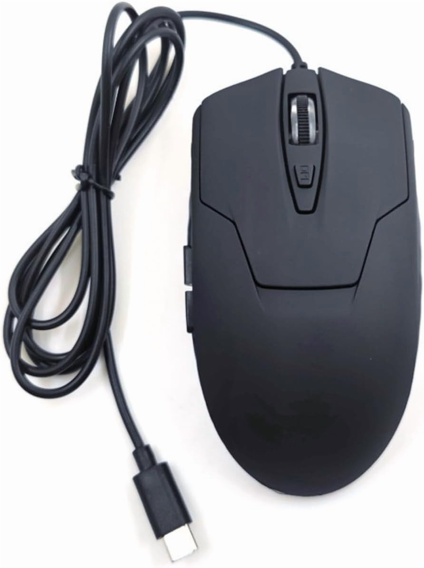 Cbus Wireless Wired USB C Mouse, 6-Button Quiet Click, 4 DPI Speeds ...