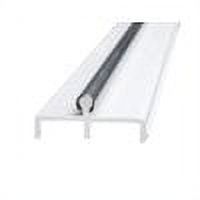 "CBW Sliding Door Patio Bottom Track 96"" Length, White Vinyl Glass ...