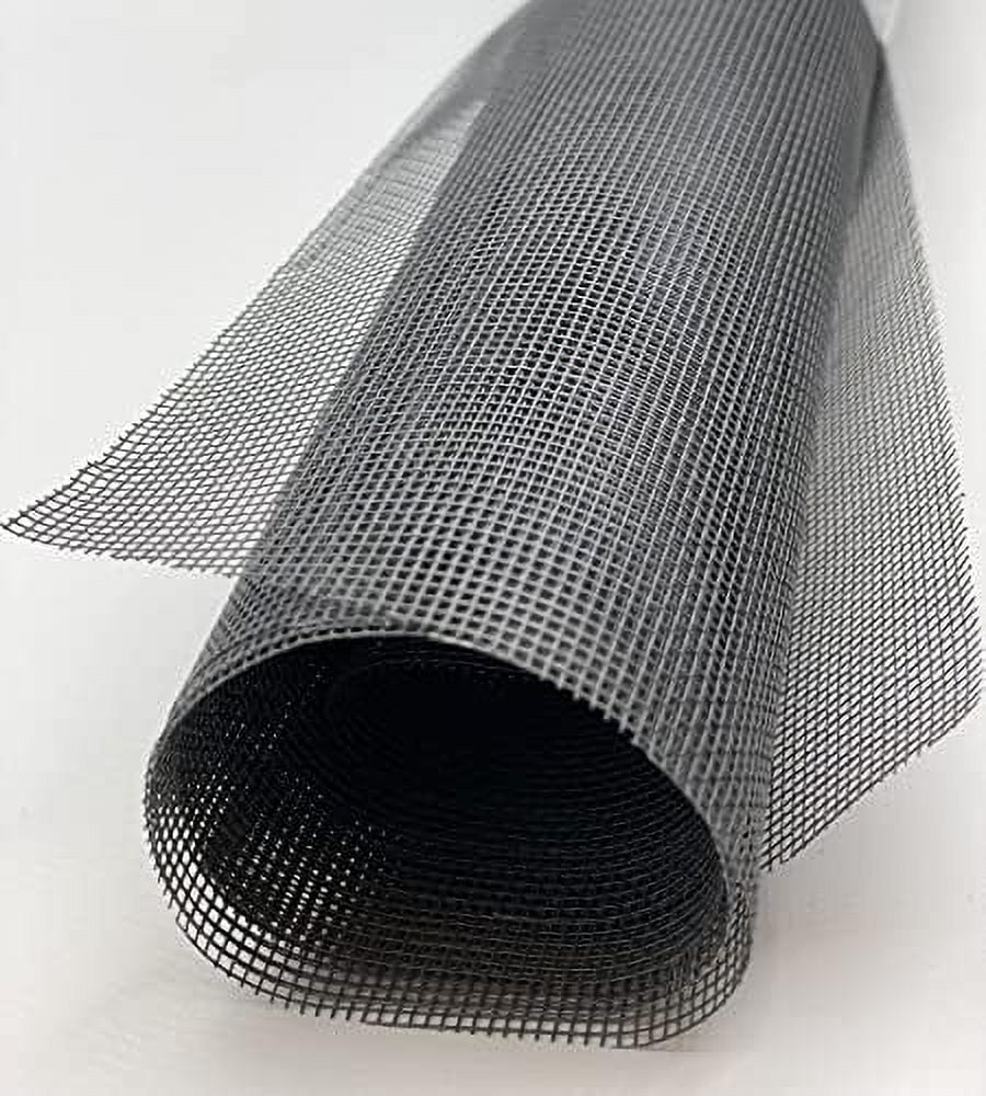 CBW Window Screen Replacement Fiberglass Mesh, Grey (60" x 84 ...