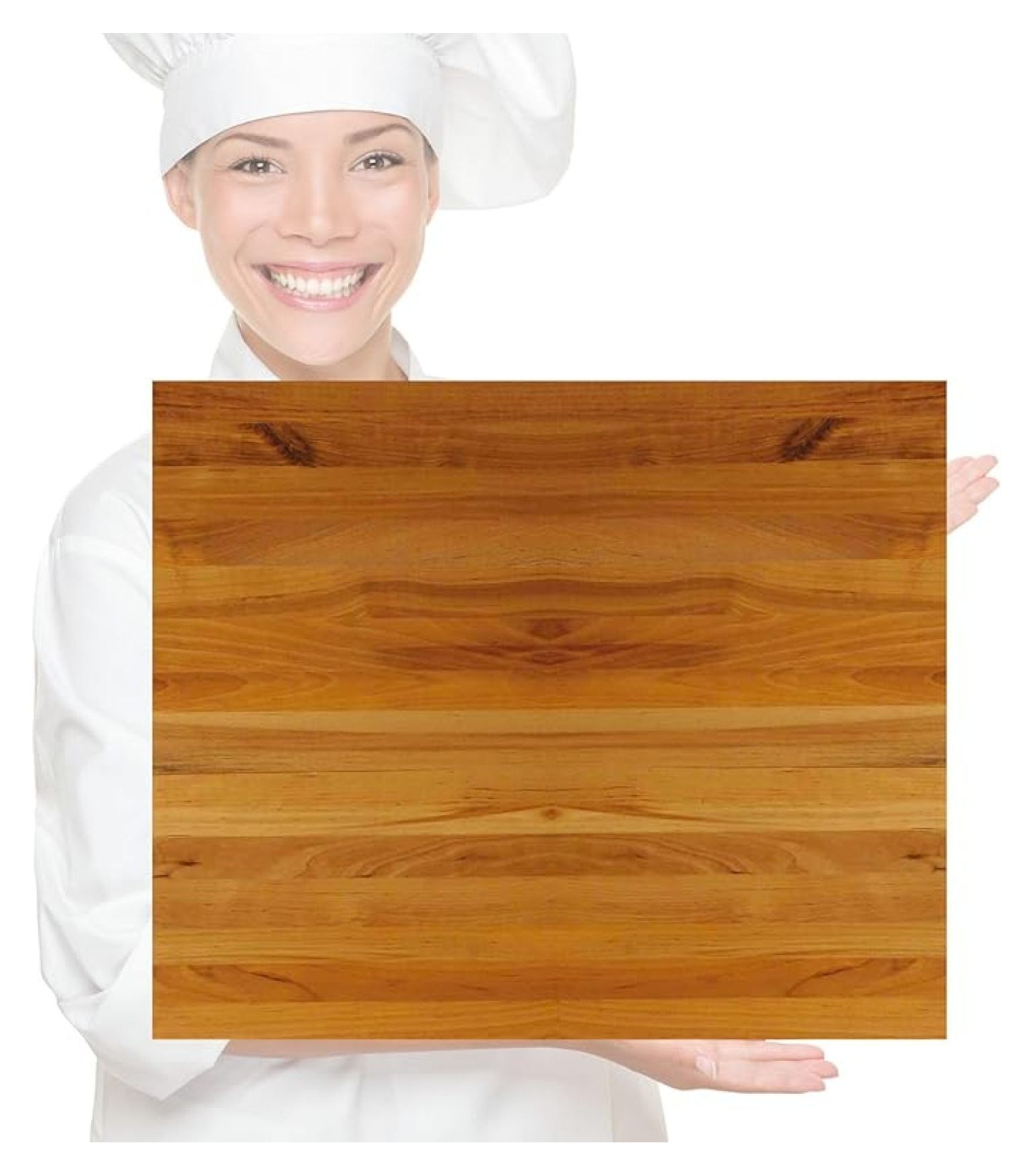 CBW1218175 Cash & Carry Butcher Cutting Board, 18"x12"x1.75" Birchwood ...