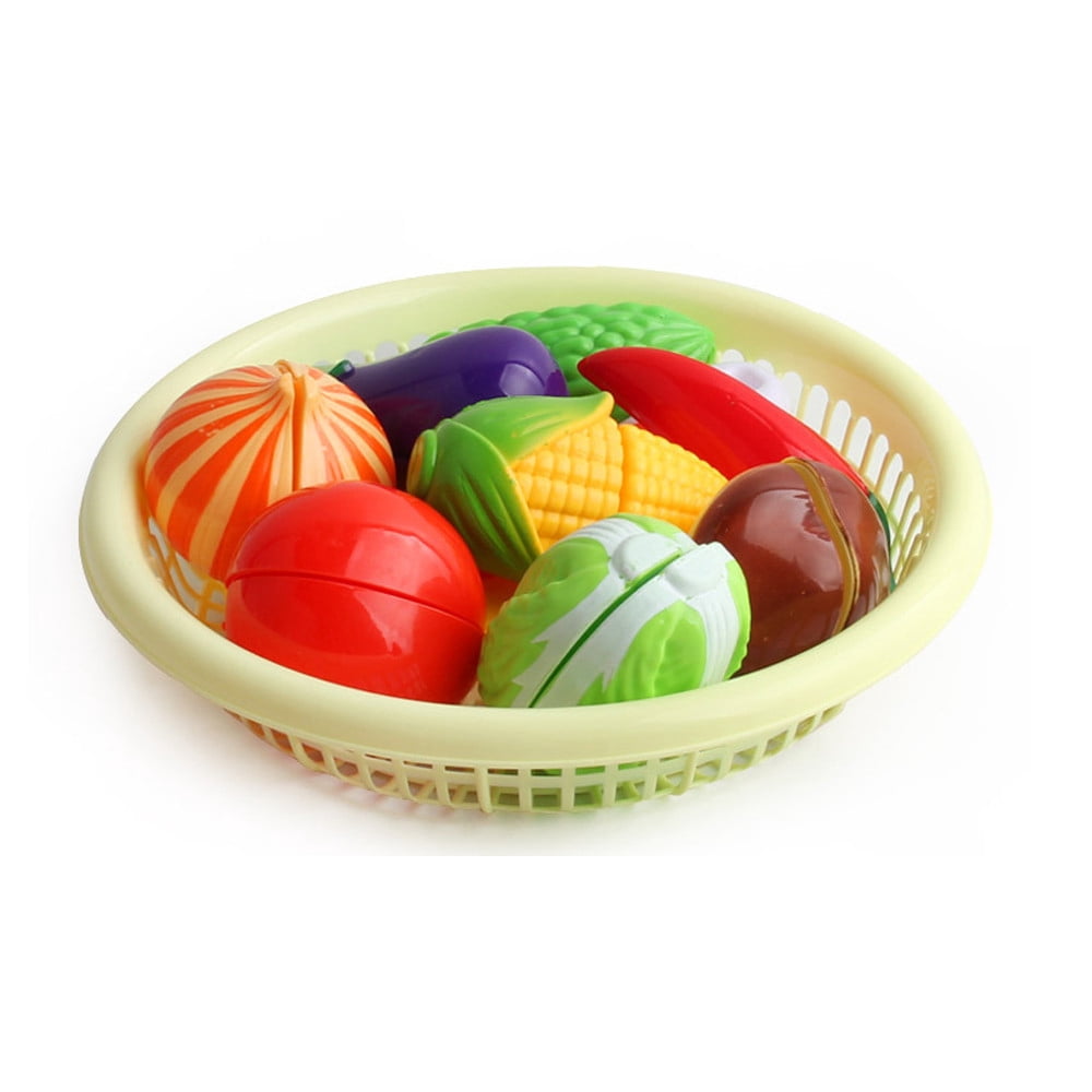 CBXZ Cutting Fruit Vegetable Food Pretend Play Children Kid Educational ...