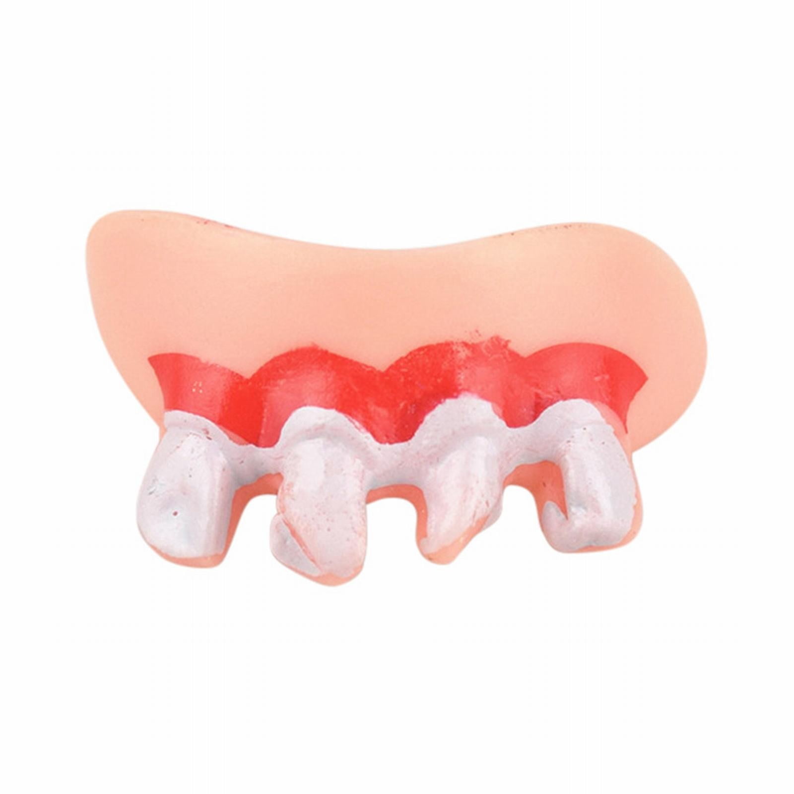 CBXZ Hallowmas Tricks Toy Disgust Ugly Denture False Rotten Teeth Model ...