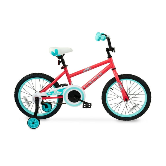 Concord 18" Kid's Bike, Girls, Pink, Fits Riders 41 to 49 inches - Walmart.com