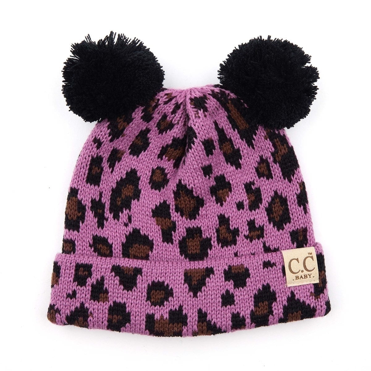 CC Baby Animal Print Beanie - Walmart.com