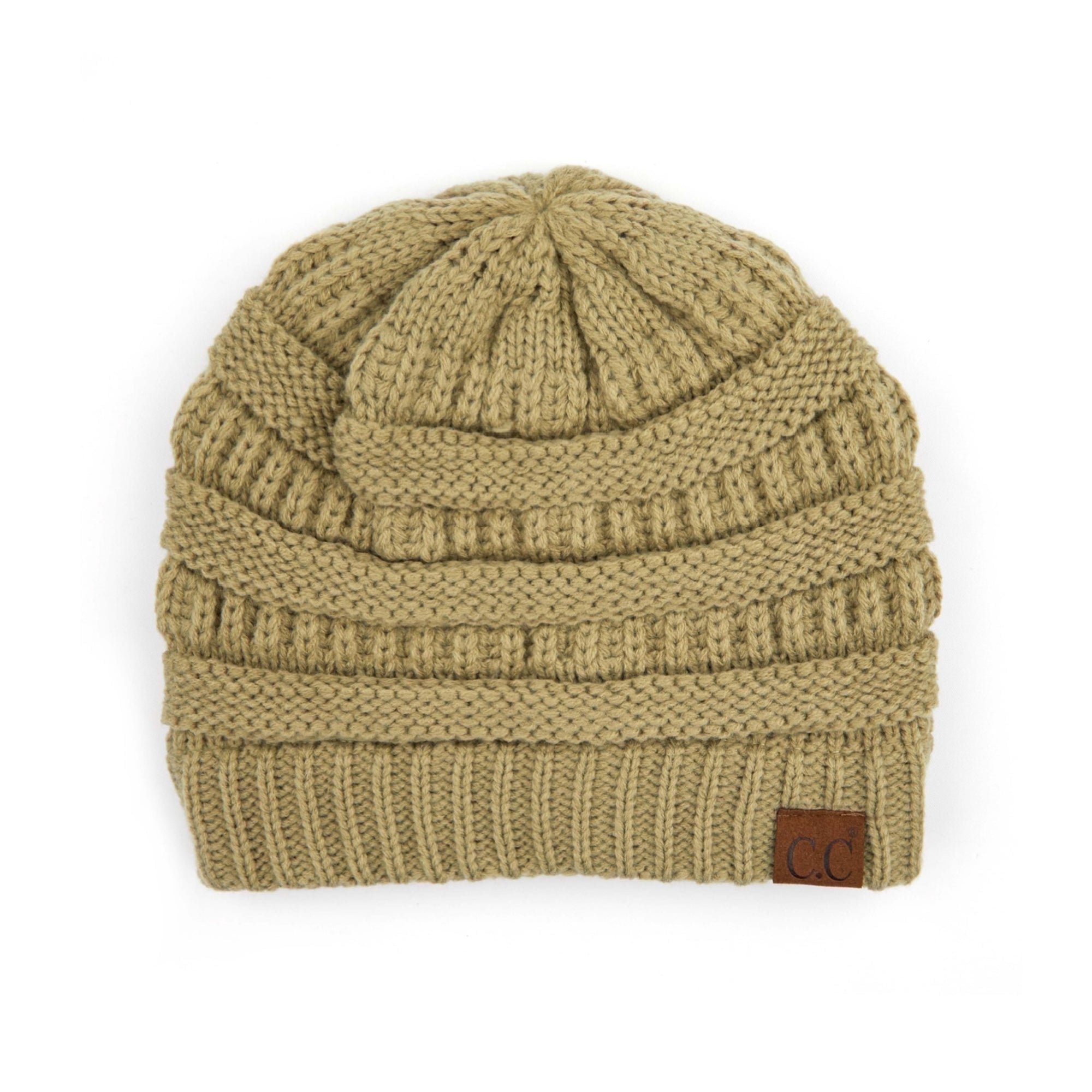 CC Brand Trendy Warm Chunky Soft Stretch Cable Knit Skully Beanie Hats ...