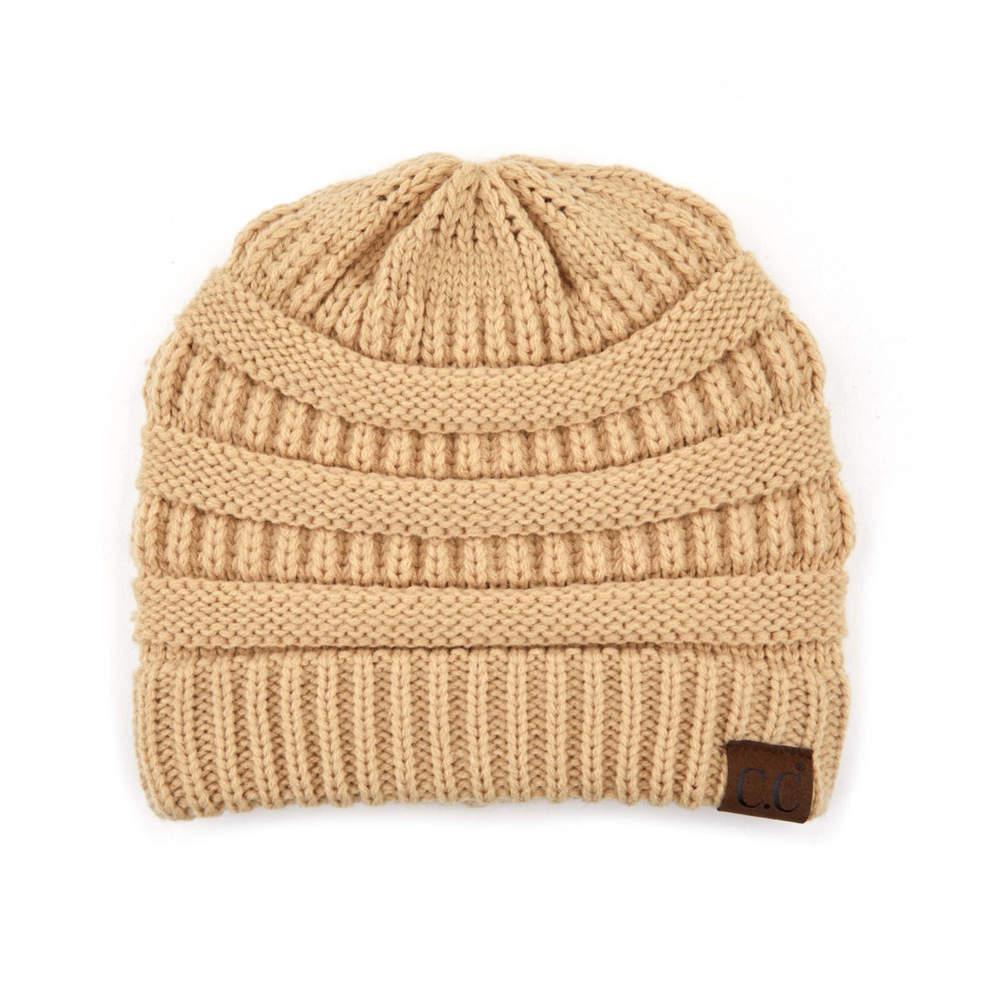 CC Brand Trendy Warm Chunky Soft Stretch Cable Knit Skully Beanie Hats ...