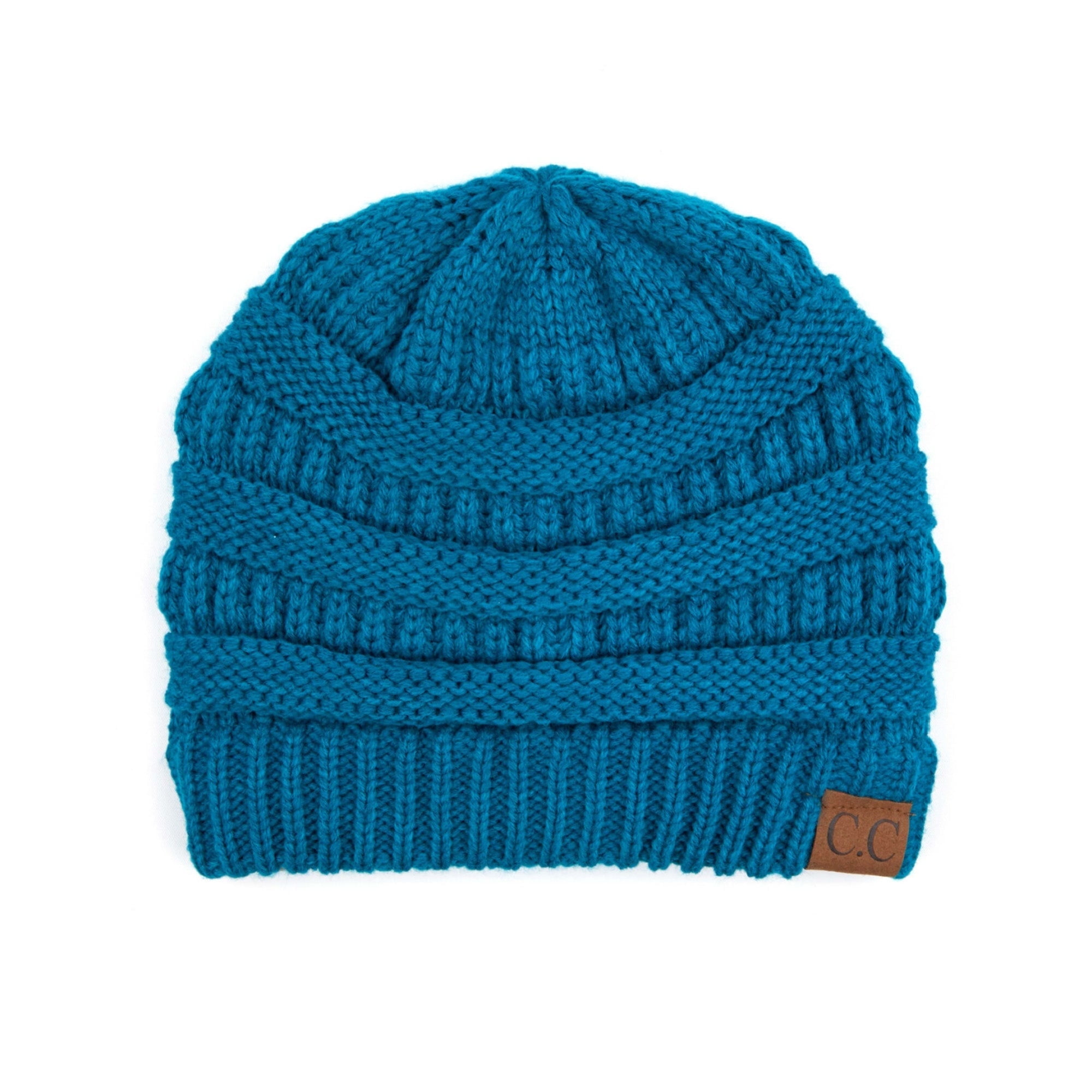 CC Brand Trendy Warm Chunky Soft Stretch Cable Knit Skully Beanie Hats ...