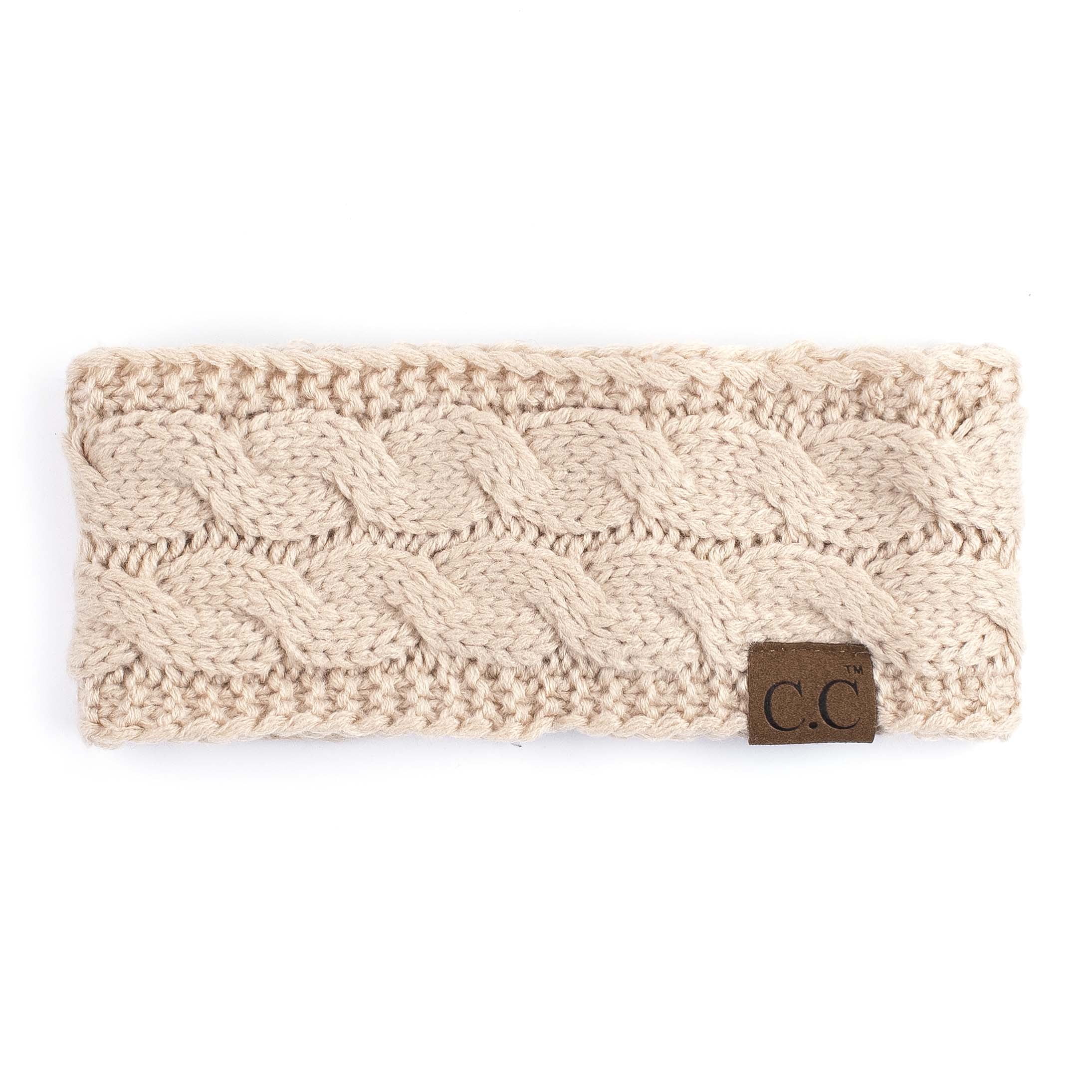 CC Cable-Knit Lined Head Wrap | Adult and Kid Sizes - Walmart.com