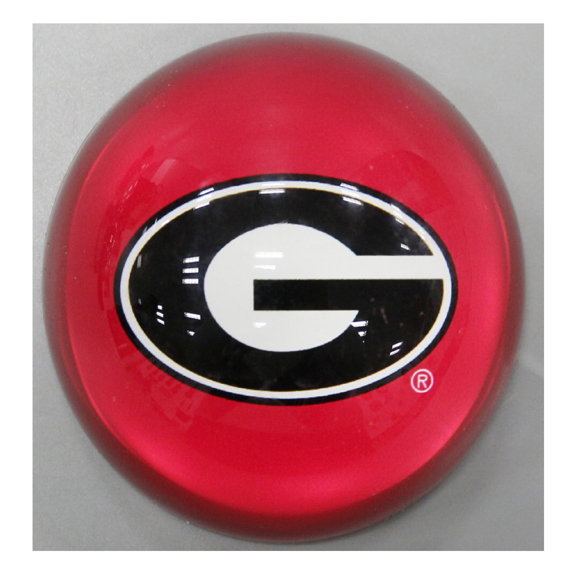 CC Christmas Decor 3" NCAA Georgia Logo Round Glass Paperweight ...