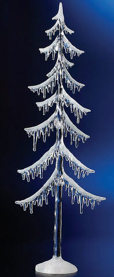 CC Christmas Decor Pack of 2 Icy Crystal Illuminated Decorative ...