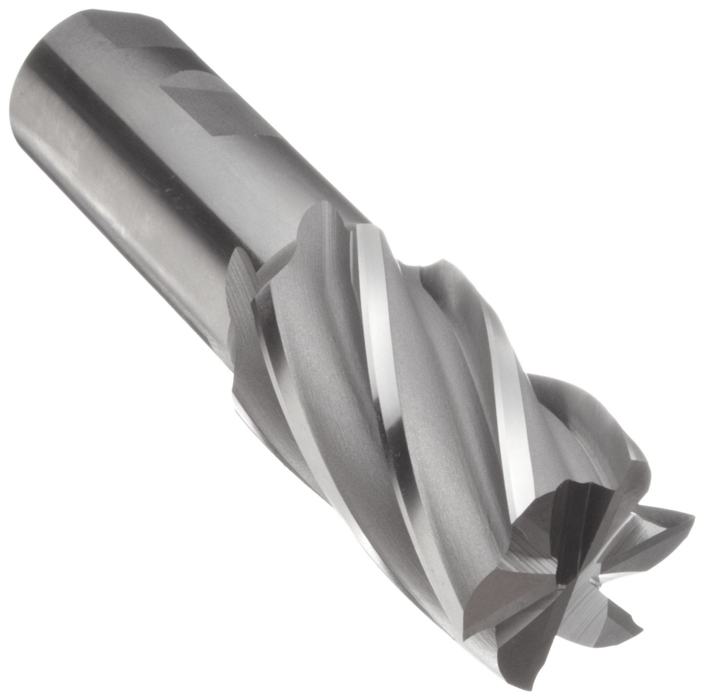 CC Cobalt Steel Square Nose End Mill, Weldon Shank, Uncoated (Bright ...