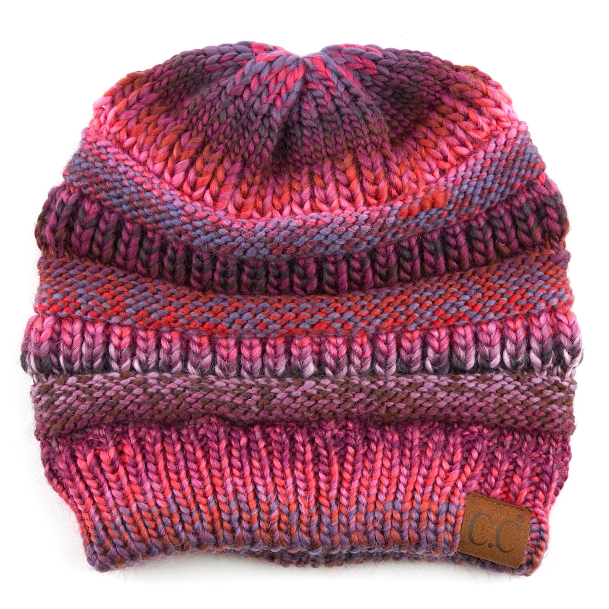 CC Comfy Striped Beanie - Walmart.com