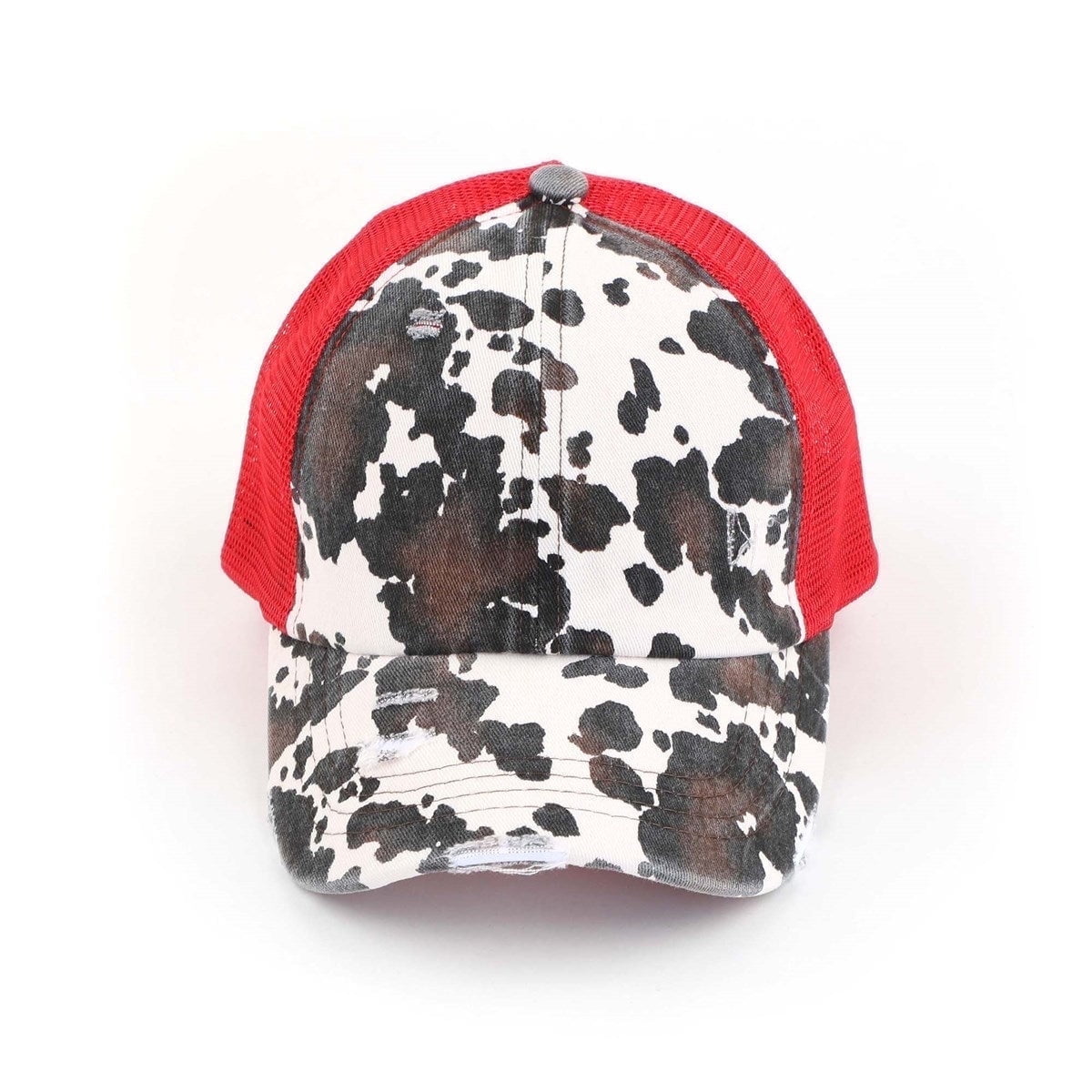 CC Cow Print Pony Cap | Criss-Cross - Walmart.com