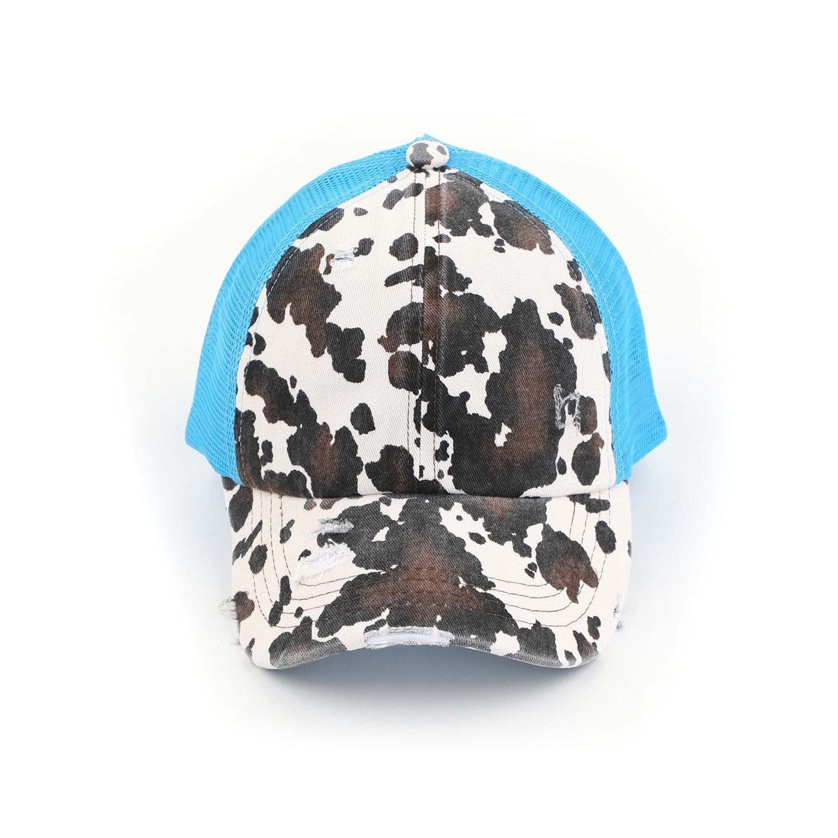 CC Cow Print Pony Cap | Criss-Cross - Walmart.com