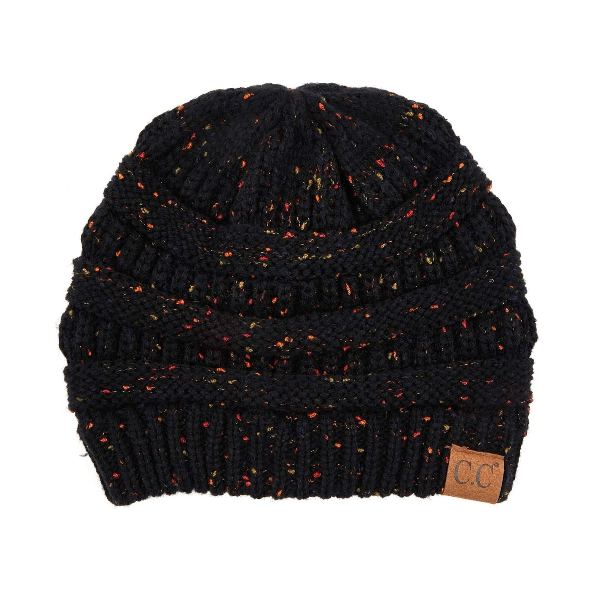 C/C Cozy Confetti Beanies, Women's Cable Knit, 100% Soft Acrylic ...