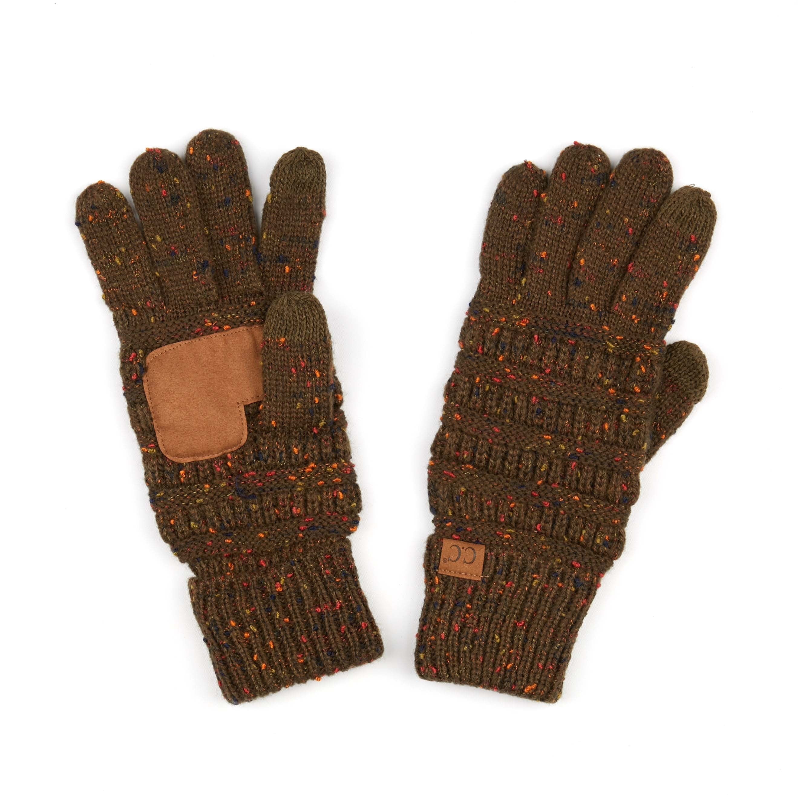 CC Cozy Confetti Tech Screen Touch Gloves - Walmart.com