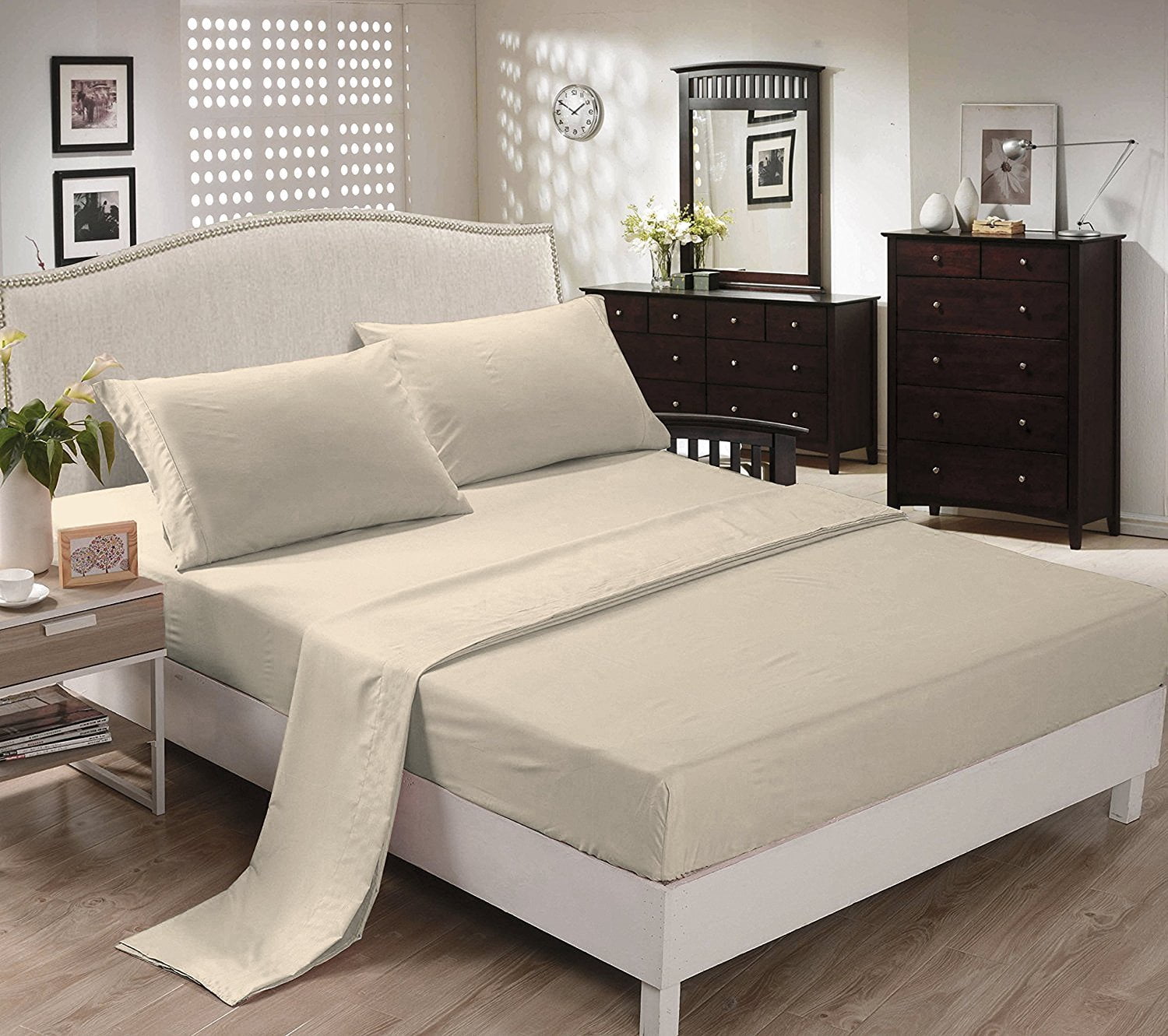 CC&DD HOME FASHIONÂ®-Bedding Sheets Sets,Velety Double Brushed ...