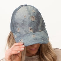 CC Denim Baseball Cap - Walmart.com