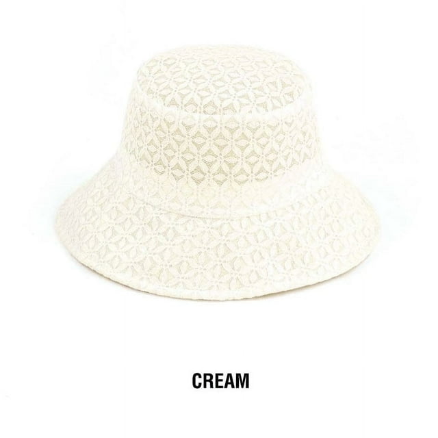 CC Eyelet Knit Bucket Hat - Walmart.com