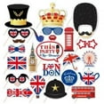 CC HOME 25pcs British Patterns Photo Booth Props British National Day ...