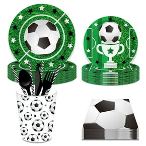 Soccer Party Tableware in Soccer Party Supplies - Walmart.com