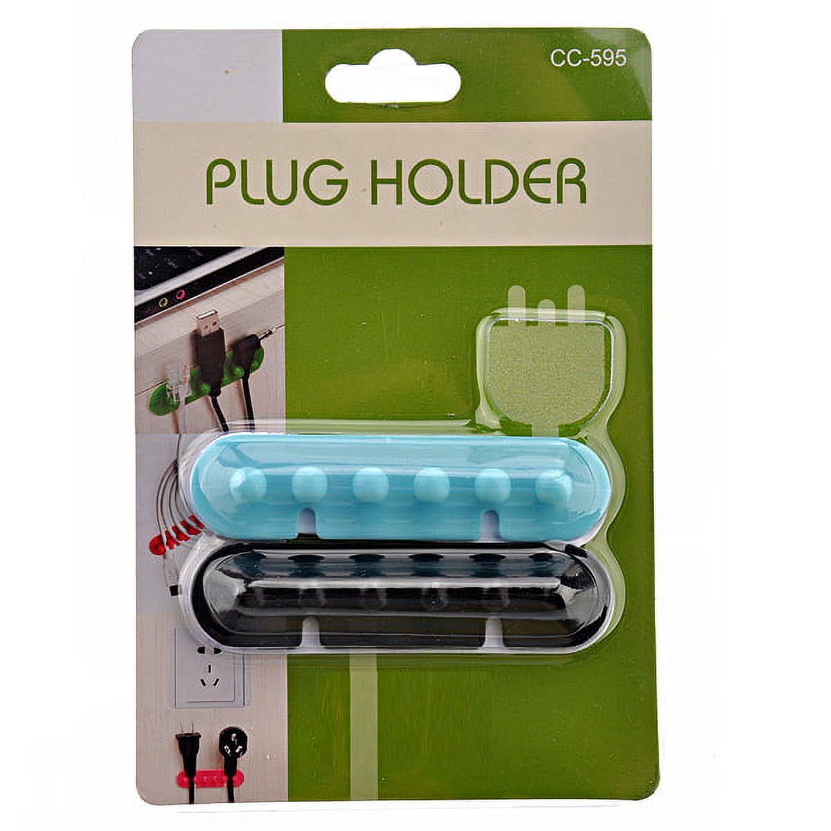 Homoyoyo Hard Plastic Cable Wire Organizer 2 Pieces Assorted Colors ...