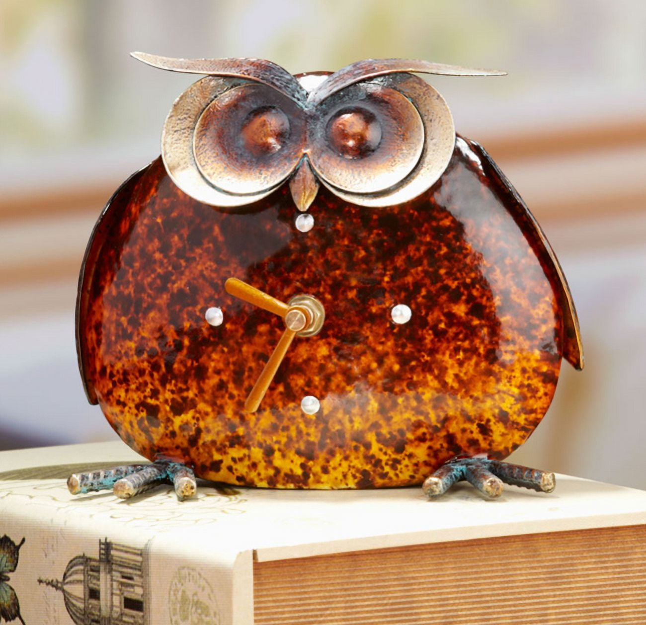 Deco Home Accents Pack of 3 Vibrant and Whimsical Owl Table or Desk ...