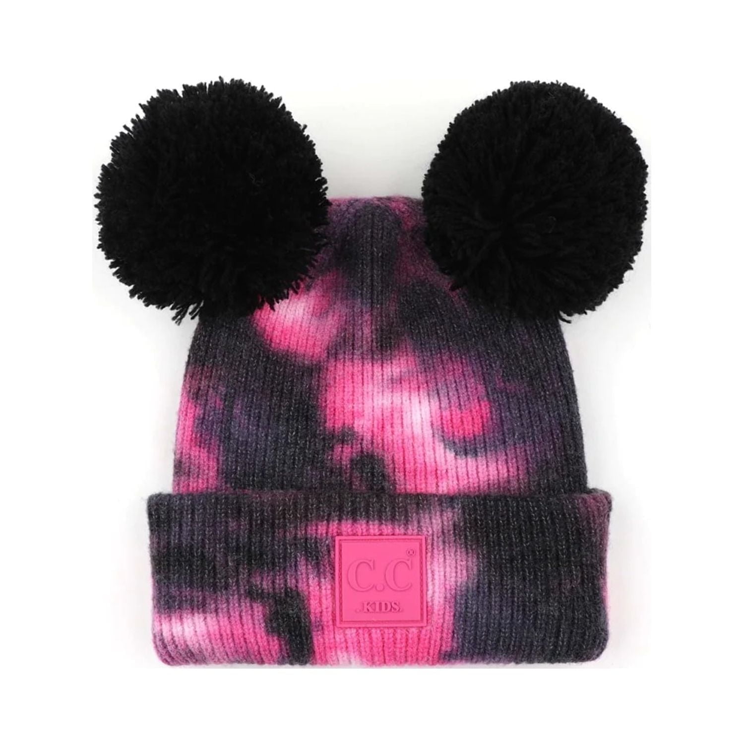 CC Kids Pom Pom Tie-Dye Beanie - Soft, Warm Hats for Babies and ...