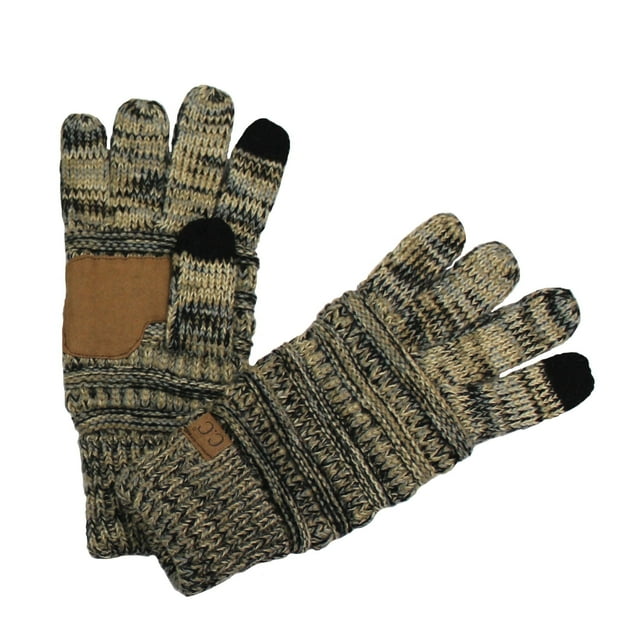 CC Multi-Color Touchscreen Gloves Four-Tone - Walmart.com