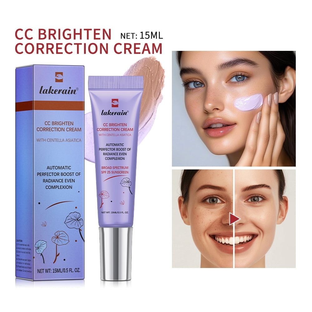 CC Red Correction Cream Liquid-Based Full Coverage Cream Waterproof ...