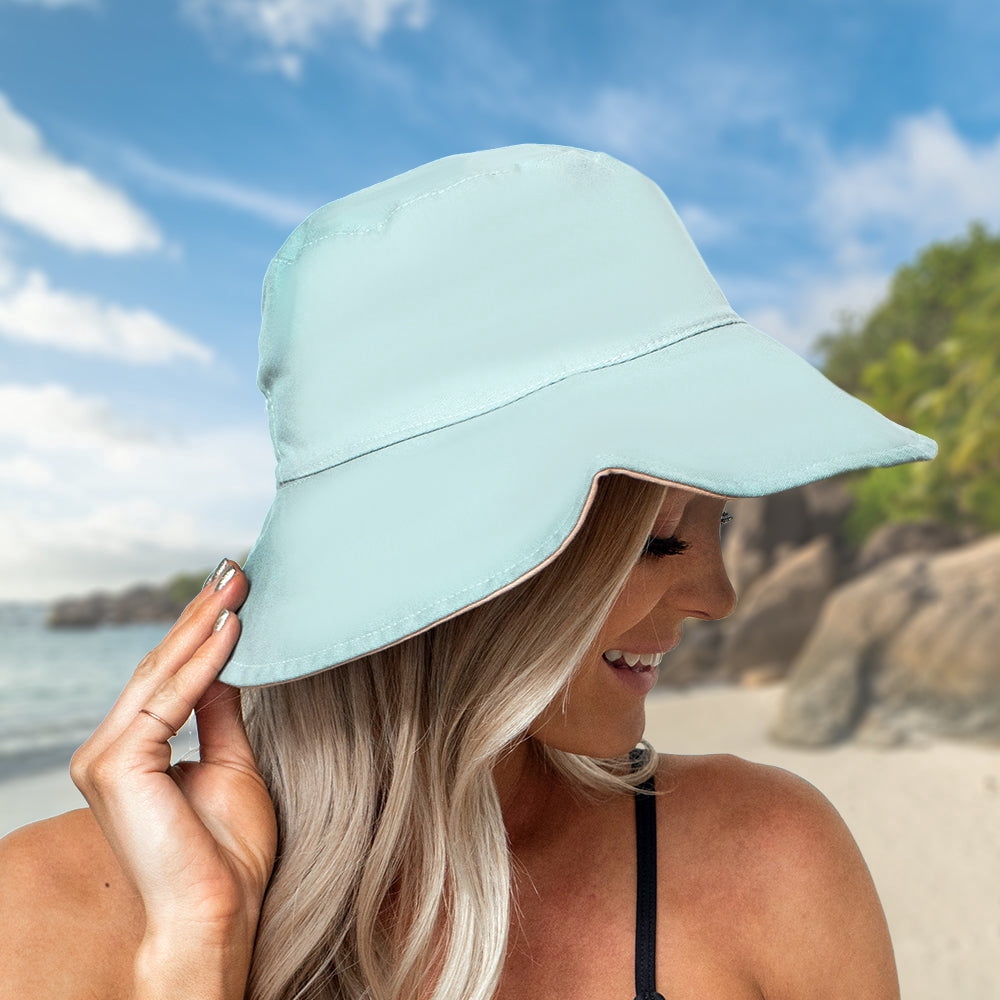 CC Reversible Ponytail Bucket Hat - Walmart.com
