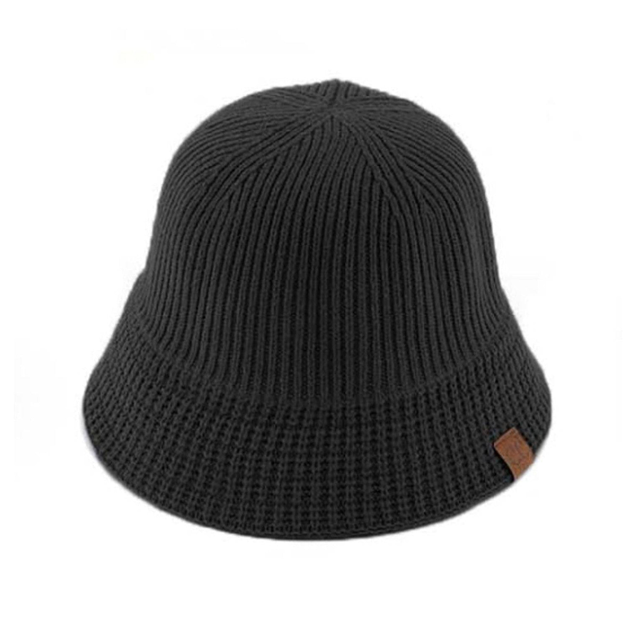 CC Ribbed Knit Adjustable Bucket Hat - Walmart.com