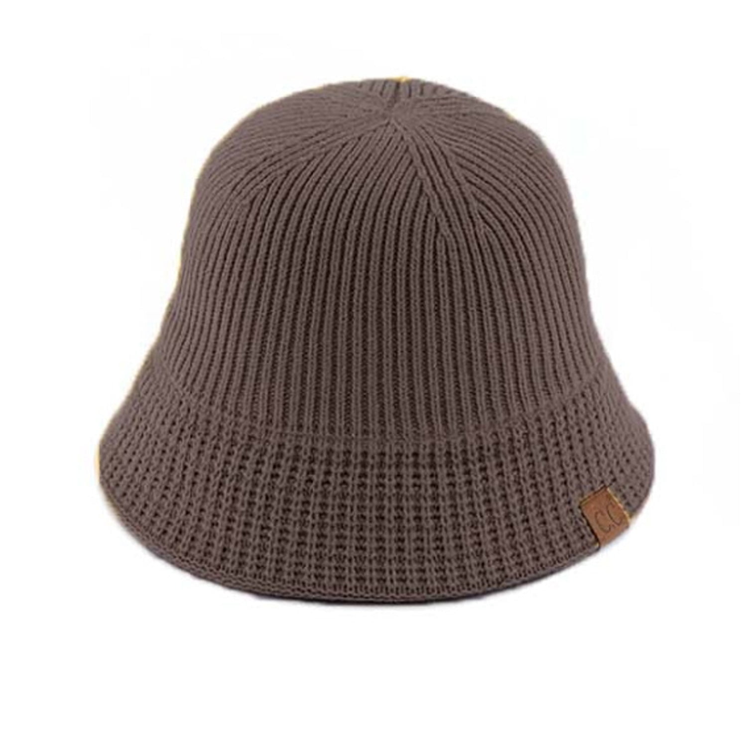 CC Ribbed Knit Adjustable Bucket Hat - Walmart.com