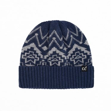 CC Two-Tone Super Soft Popular Beanie - Walmart.com