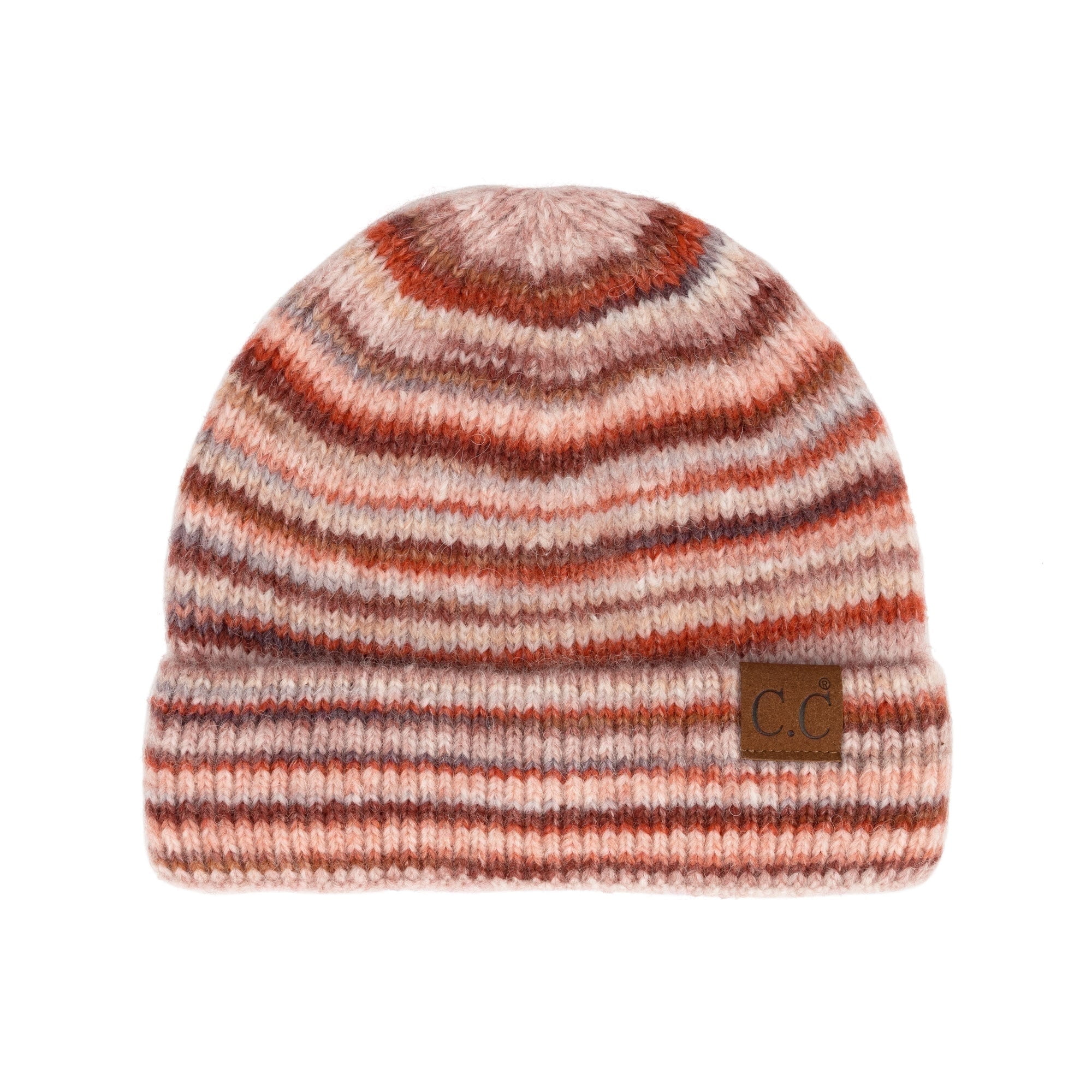 CC Stripe Color Block Beanie - Walmart.com