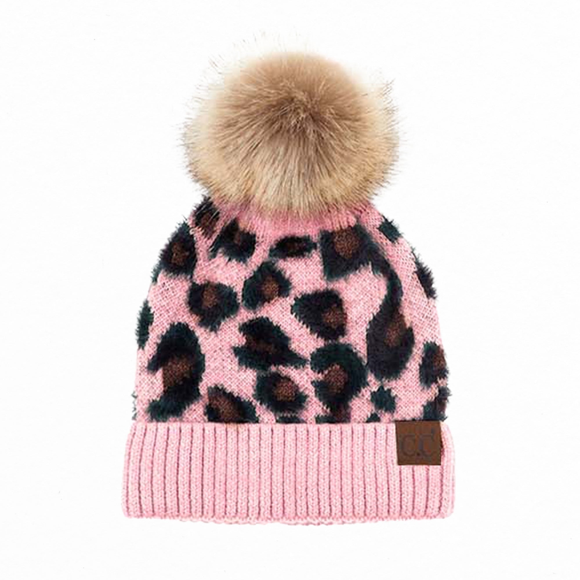 CC Super Soft Leopard Women's Beanie - Walmart.com