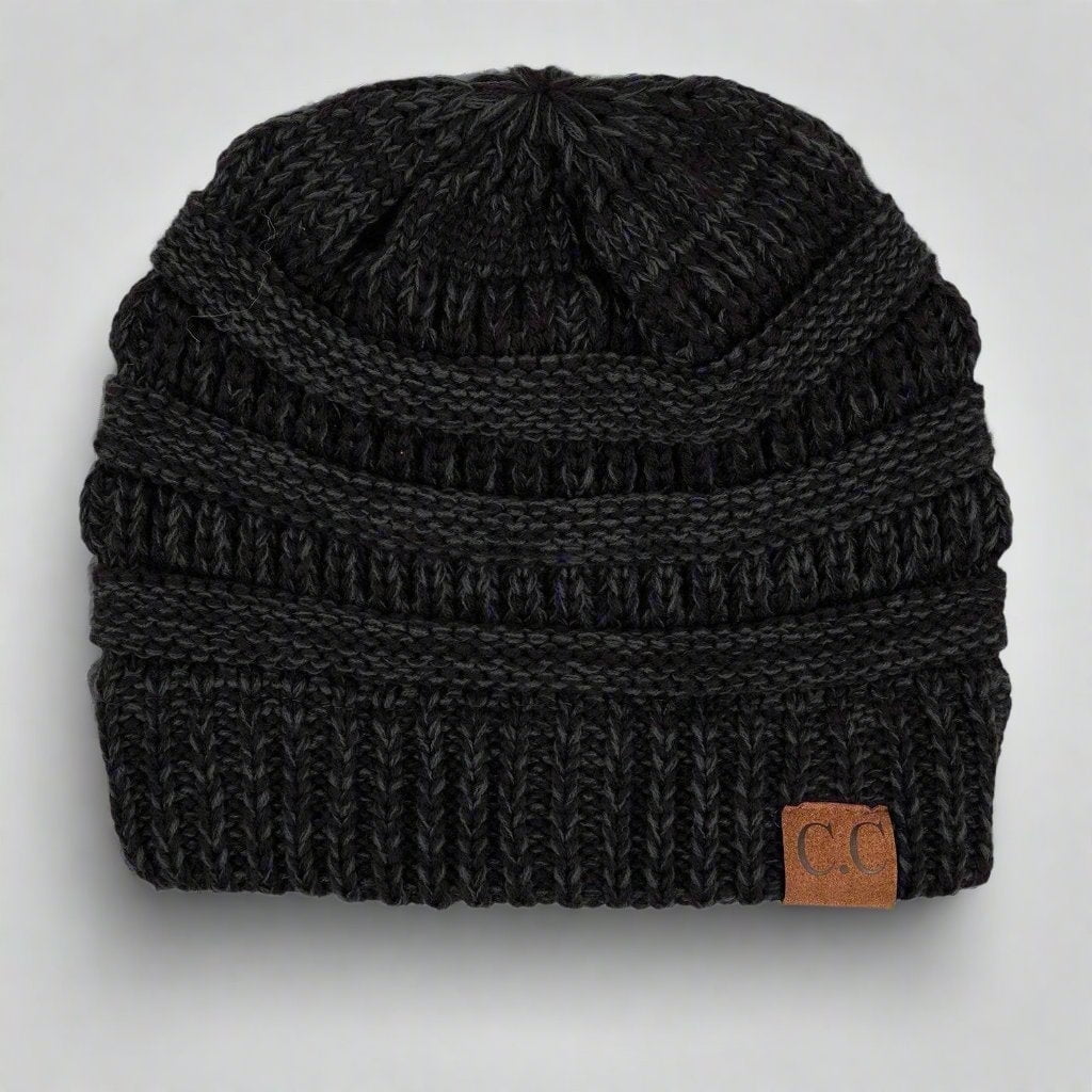 CC Two-Tone Super Soft Popular Beanie - Walmart.com