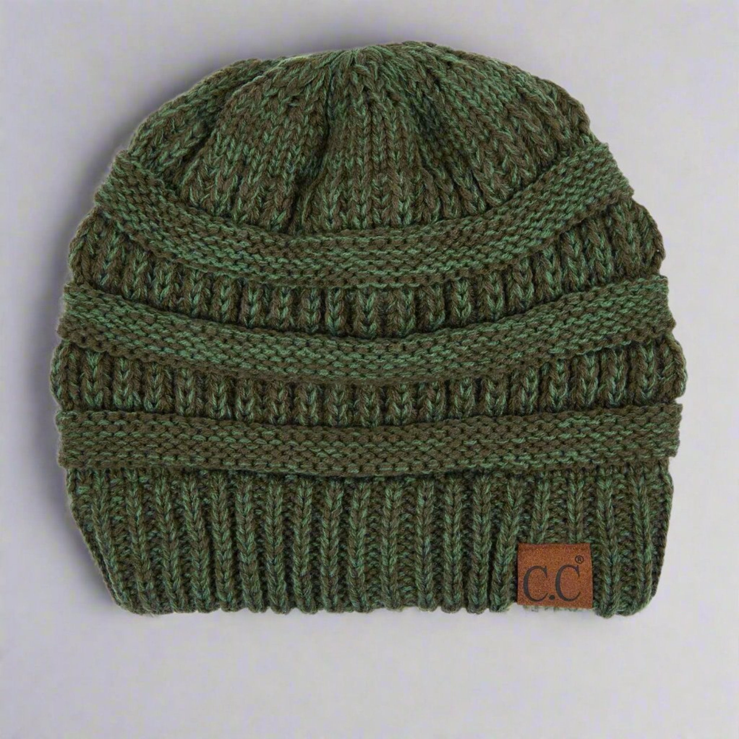 CC Two-Tone Super Soft Popular Beanie - Walmart.com