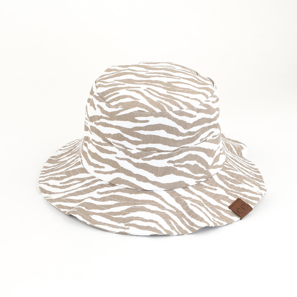 CC Zebra Bucket Hat, Black, One Size - Walmart.com