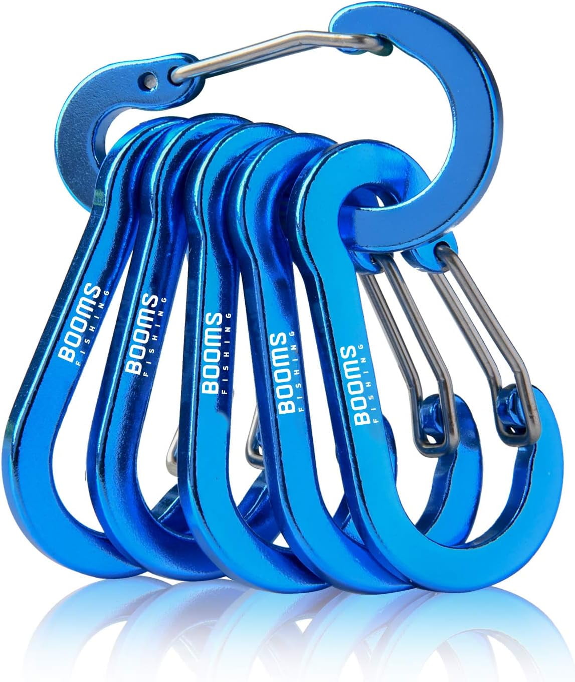 CC1 Multi-Use Carabiner Clip, 6 Pack Small Caribeener Clips, Mini Keychain Caribeaner Clip 2 ...