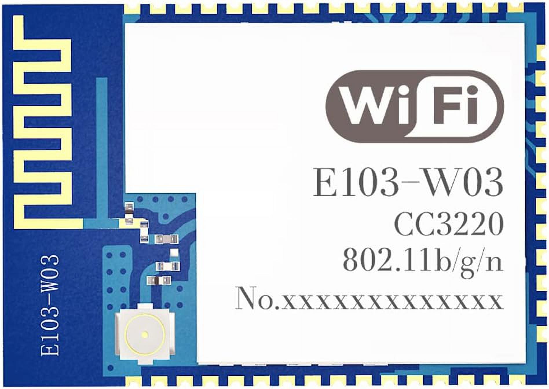 CC3220R 2.4G Serial to WiFi Module SMD E103-W03 18dbm at Command MQTT ...