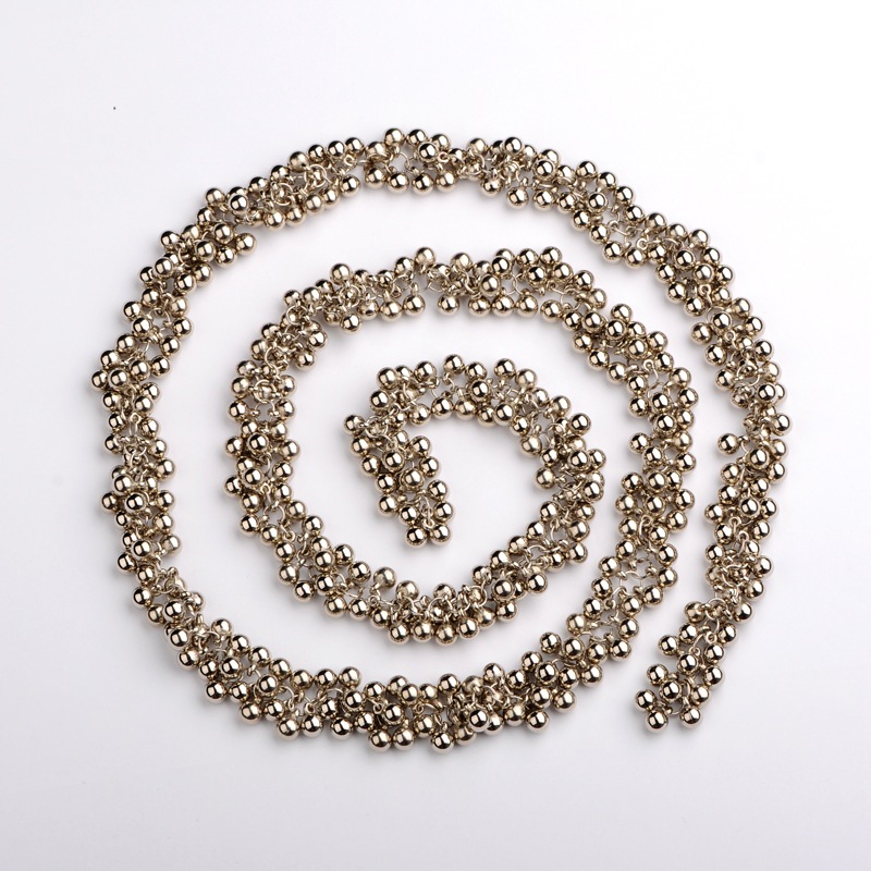 CCB Plastic Round Ball Charms Jewelry Chain for Bracelets Necklaces ...