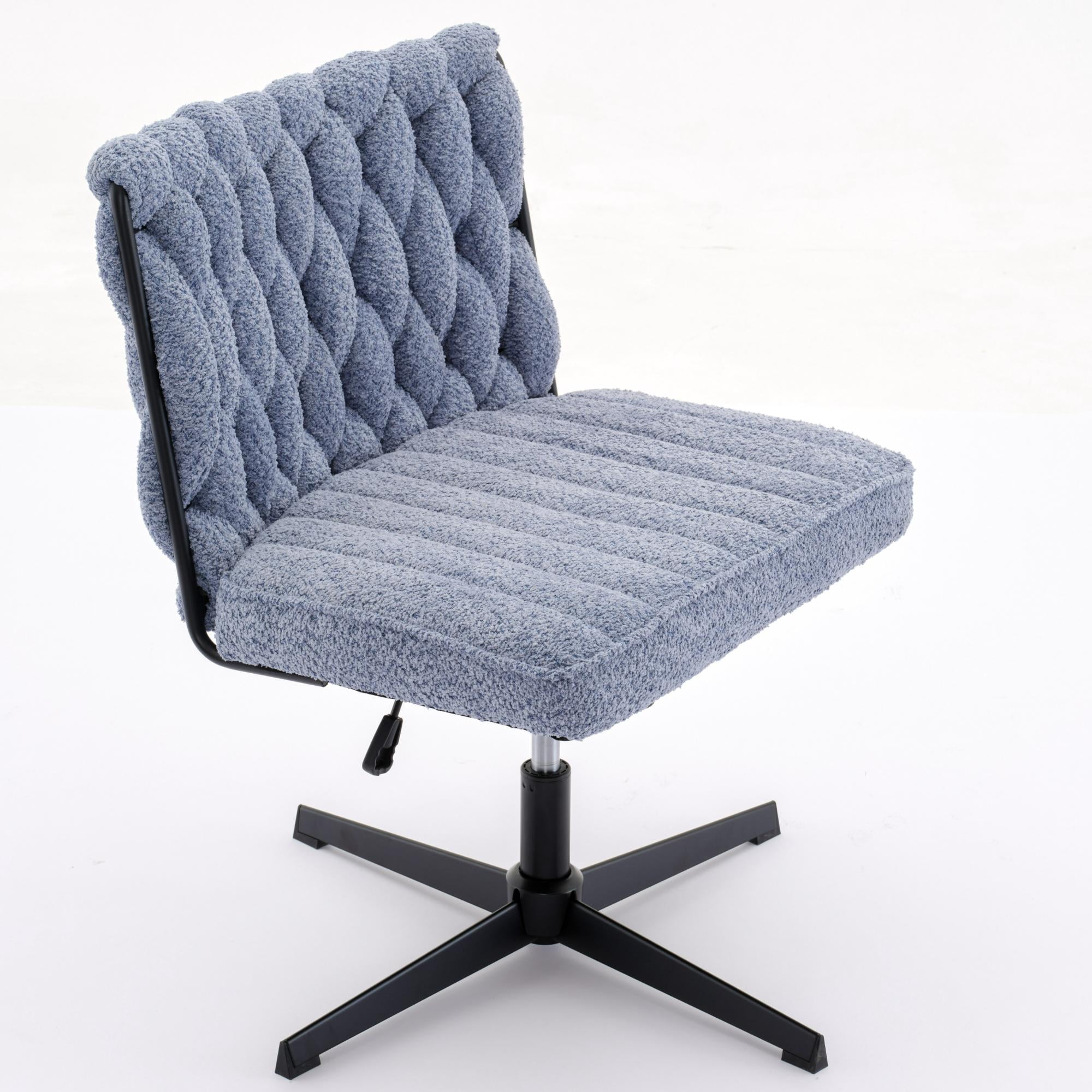 CCCCCAOLI Blue Armless Office Desk Chair - Walmart.com